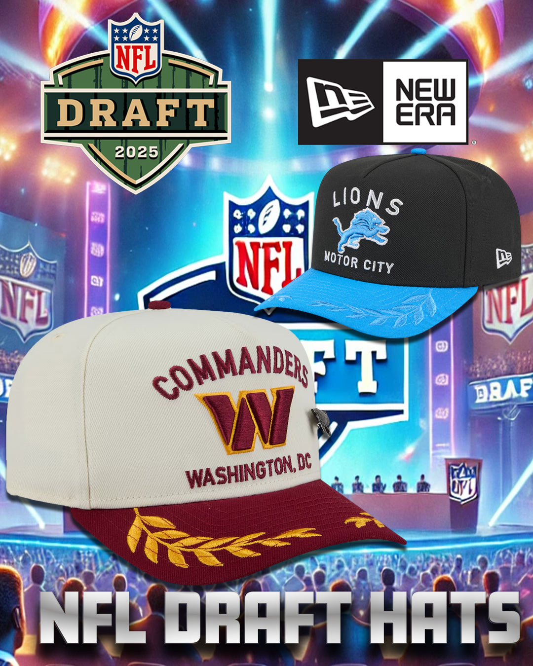 2025 NFL Draft Collection by New Era – JR'S SPORTS