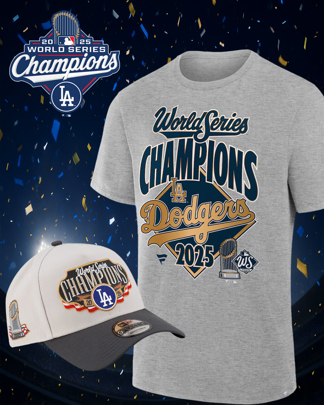 2025 MLB World Series Los Angeles Dodgers Apparel – JR'S SPORTS