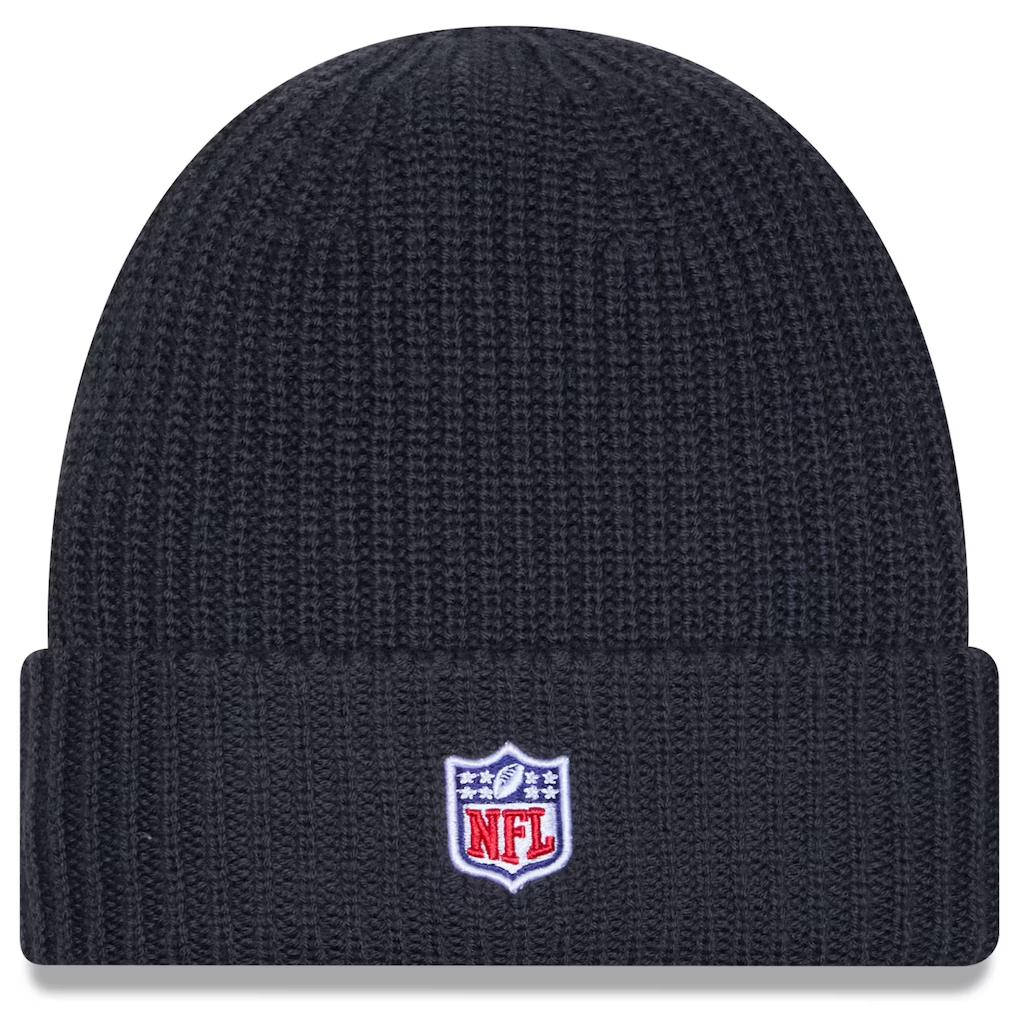 DENVER BRONCOS 2025 SIDELINE COLD WEATHER CUFFED KNIT - CHARCOAL – JR'S ...