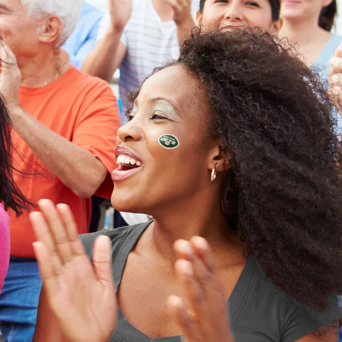 SEATTLE SEAHAWKS 2025 AFC CONFERENCE CHAMPIONS FACE DECALS – JR'S SPORTS