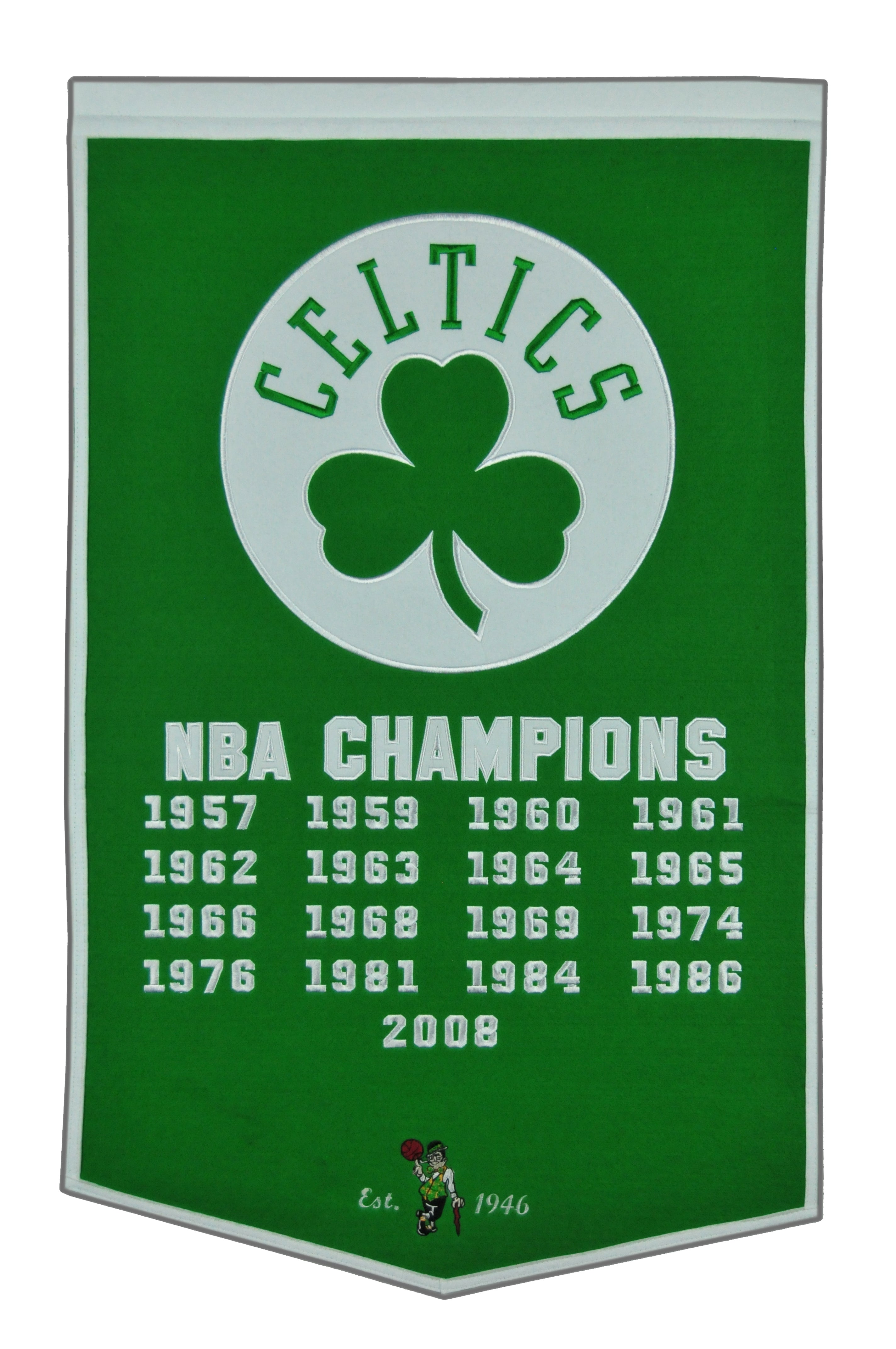 BOSTON CELTICS DYNASTY BANNER – JR'S SPORTS