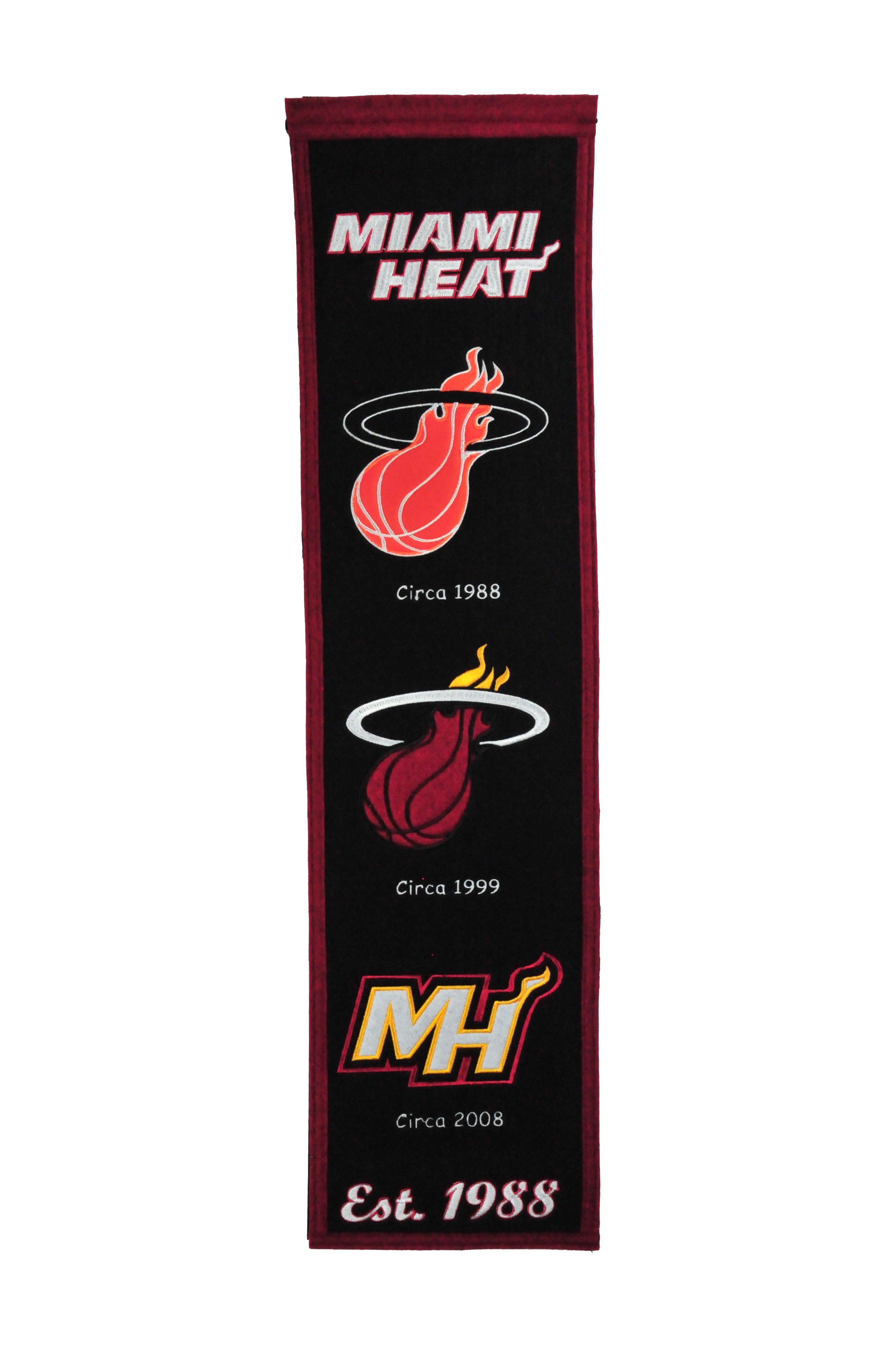 MIAMI HEAT HERITAGE BANNER – JR'S SPORTS